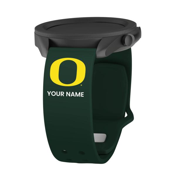 商品名:  Affinity Bands Oregon Ducks HD Watch Band Compatible with Samsung, Garmin, Fossil, and More - 22mm Short Custom Na...