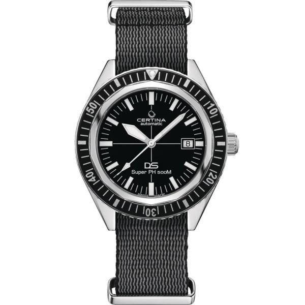商品名: Certina、メンズ、DS SUPER PH500M、ステンレススチール、スイスオートマチック、ダイビングウォッチ、C0374071805000, ブラック///ホワイト, モダン Certina, Mens, DS SUPER...