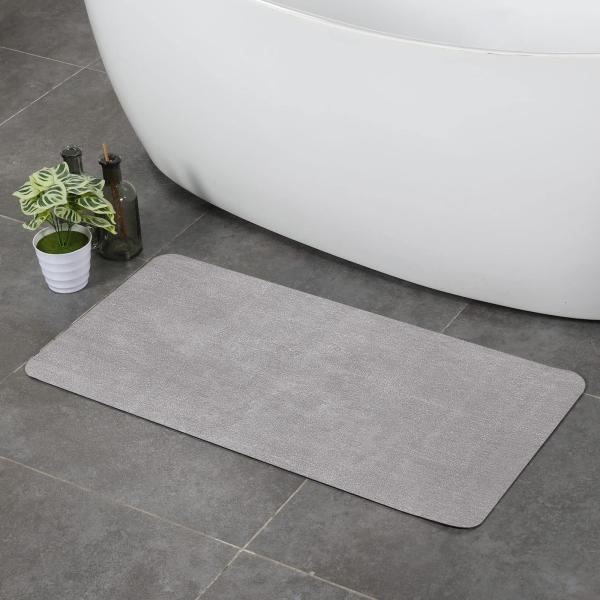 商品名:  Stiio Bath Mat for Bathroom, Flat Bath Rug Super Absorbent Quick Dry, Non Slip Thin Bathroom Mats Fit Under Door, ...
