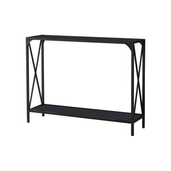 商品名:  KB Designs - Entryway Console Sofa Table with Shelf for Foyer, Living Room, Hallway, Pewter/Blackブランド: KB Designs高...