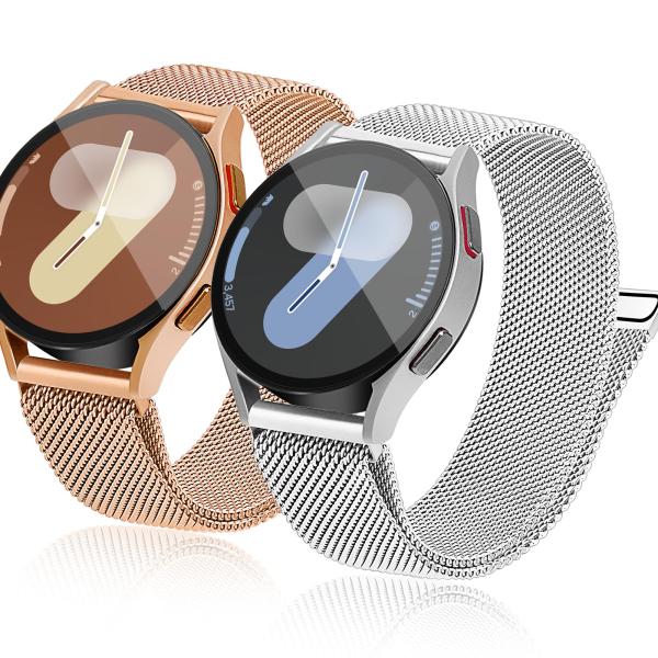 商品名:  YGTIECS Soft Metal Bands Compatible with Galaxy Watch 7 Band 6 5 4 FE Active 2 40mm/44mm, 20mm Stainless Steel Mil...