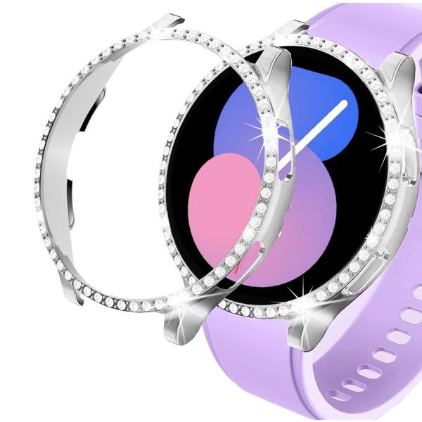 商品名: DEALELE ケース Samsung Galaxy Watch 5 40mm / 44mm対応 キラキララインストーンダイヤモンド保護ケースカバー 交換用 Galaxy Watch 4 40mm / 44mm レディース メンズ...