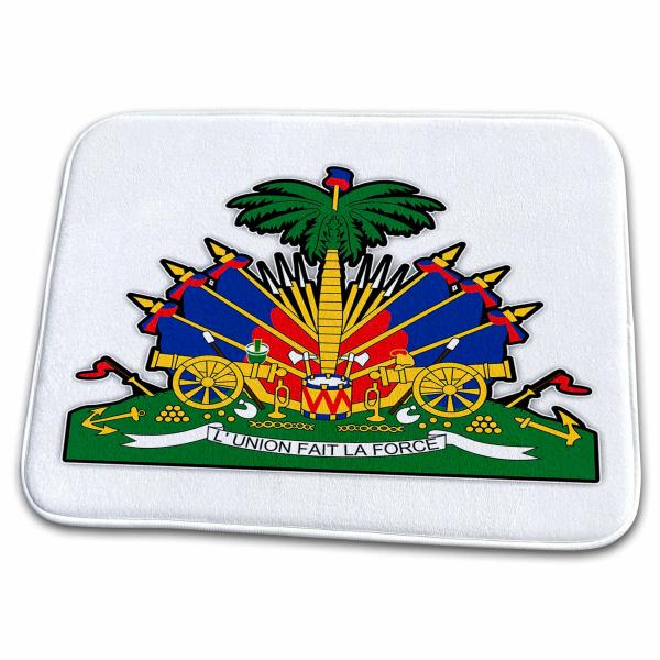 商品名:  3dRose Haiti Coat of Arms National Symbol Icon - Bathroom Bath Rug Mats (rug-319382-1)ブランド: 3dRose商品番号: 素材: Polyes...