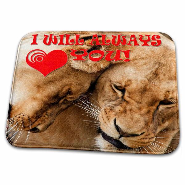 商品名:  3dRose I Will Love You Forever. Cute Lions. - Bathroom Bath Rug Mats (rug-251961-1)ブランド: 3dRose商品番号: 素材: Polyester...