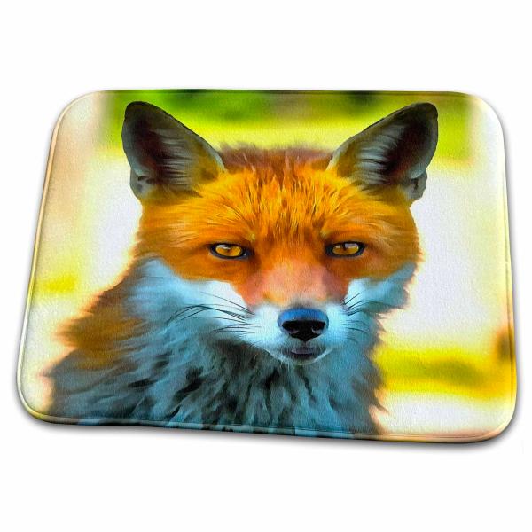 商品名:  3dRose Taiche - Acrylic Painting - Fox - Foxy by Nature - Bathroom Bath Rug Mats (rug-315654-1)ブランド: 3dRose商品番号: 素...