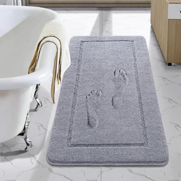 商品名:  LOCHAS Luminous Non Slip Bathroom Rugs Runner 24 x 40 Inch, Extra Soft and Comfy Bath Mats Rug, Absorbent Thick Mi...