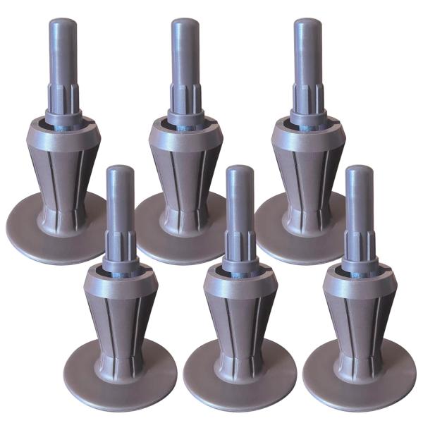 商品名: Home's Place ベッドフレームのホイールをこれらの頑丈なベッドフレーム脚交換用で交換。ベッドが動かないようにします。高耐久ベッドフレームフィート。6個セット Home's Place Replace Wheels wit...