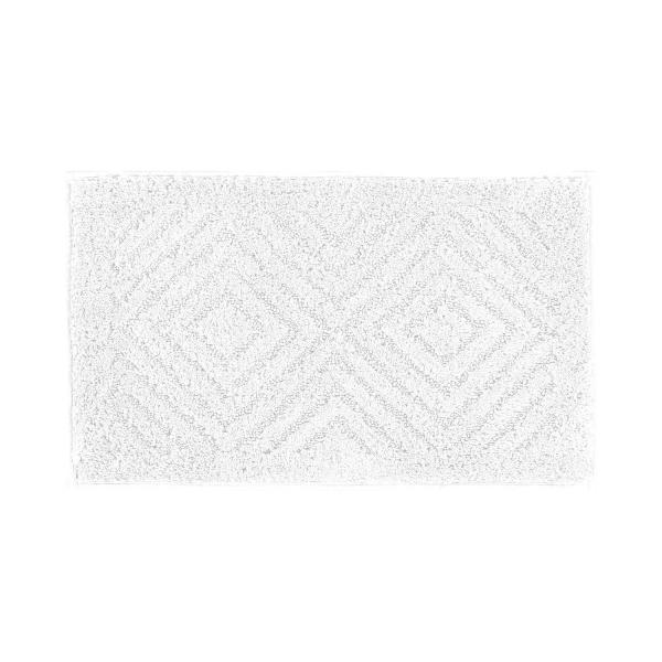 商品名: Better Trends Trier Collection 25%コットン&amp;75%ポリエステル24インチ×40インチ 長方形バスラグ、ホワイト Better Trends Bathroom Rug 100% Cotton...