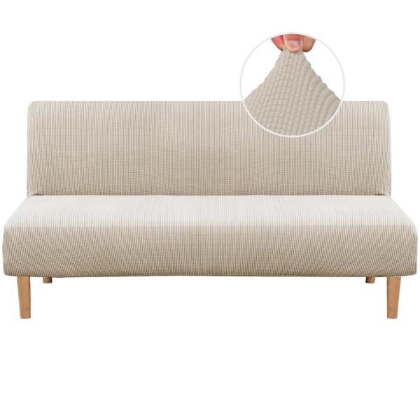 商品名:  Armless Futon Cover Stretch Sofa Bed Slipcover Protector Elastic Feature Rich Textured High Spandex Small Checks J...