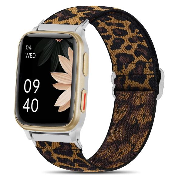 商品名:  Lamshaw Compatible for Popglory 1.85'' P66 Smart Watch Band, Stretch Elastics Adjustable Strap Compatible for More...