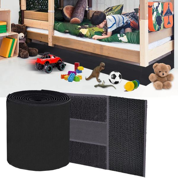 商品名: STAY GENT おもちゃブロッカー ベッドの下とソファの下、ソファの下のブロッカー ベッドの下の隙間をブロックするバンパー、子供、ペット、犬や猫のおもちゃが家具の隙間に入るのを止める、15cm x 7m STAY GENT T...
