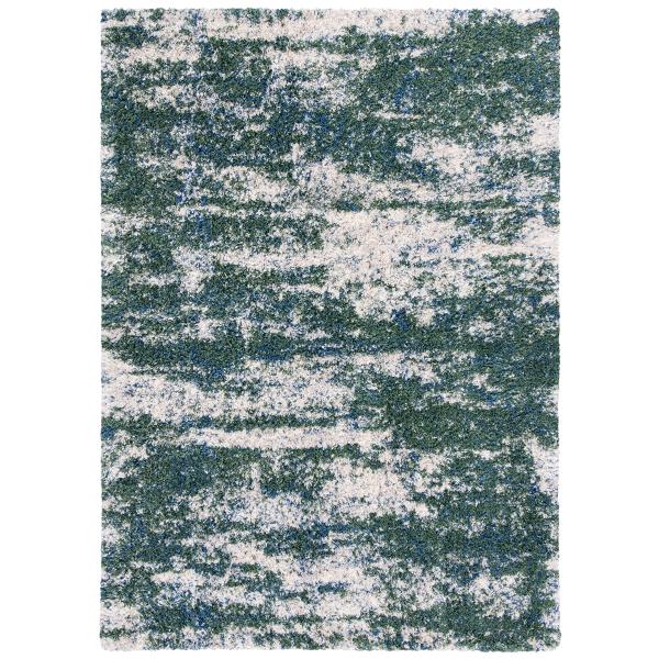 商品名:  SAFAVIEH Accent Rug 2x3 - Berber Shag Collection - Green &amp; Beige, Non-Shedding &amp; Easy to Clean, Ideal for ...