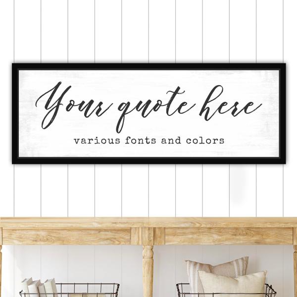 商品名: Personalized Wall Art Gift for Couples Over the Bed Large Custom Bedroom Framed Canvas Quote Sign 18"x24" Personali...