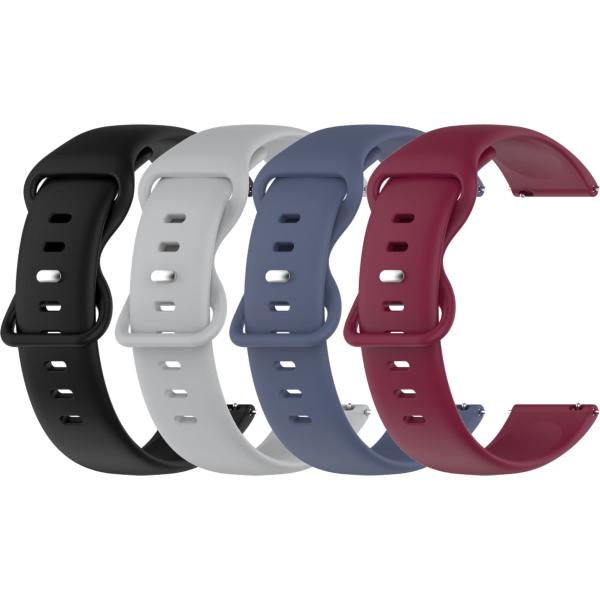 商品名: NineHorse NiUFFiTスマートウォッチバンド LW36 P66 P39に対応 ソフトシリコンリストバンド 調節可能 クイックリリース交換用ウォッチバンドストラップ NiUFFiTスマートウォッチアクセサリー用 Nine...