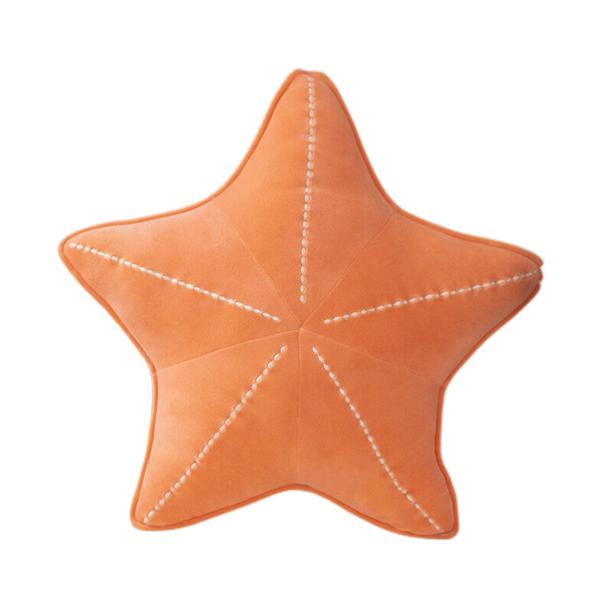 商品名: LICHENHAO ヒトデシェルピロー 床用 ソファ用 読書用クッション (オレンジ、49.8cm) LICHENHAO Starfish Shell Pillow for Floor, Sofa, Reading Cushion...