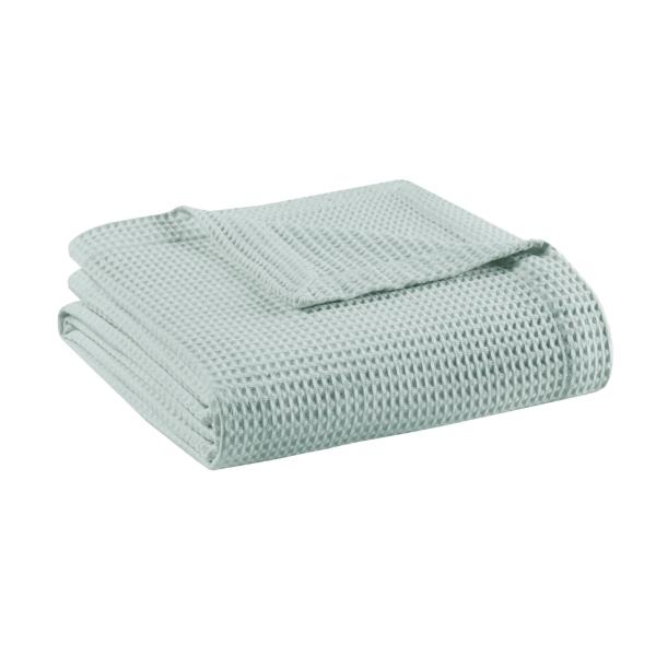 商品名:  Madison Park 100% Cotton Blanket, Trendy Woven Waffle Weave Design, All Season, Lightweight, Breathable, Soft and ...