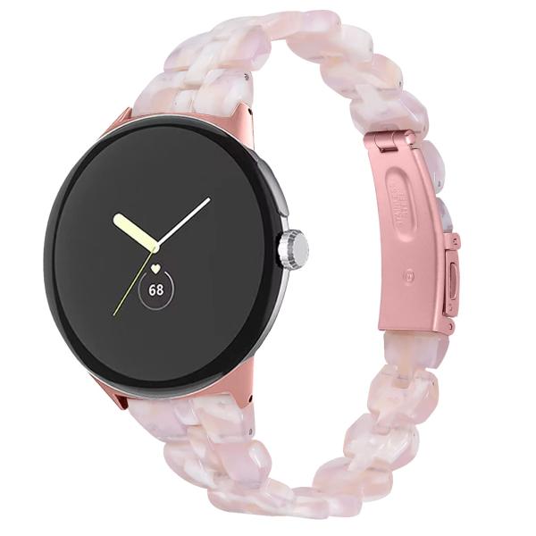 商品名:  FitTurn Compatible for Google Pixel Watch3 41mm/Pixel Watch2/Pixel Watch1 Resin Band for Women Men, Lightweight Re...