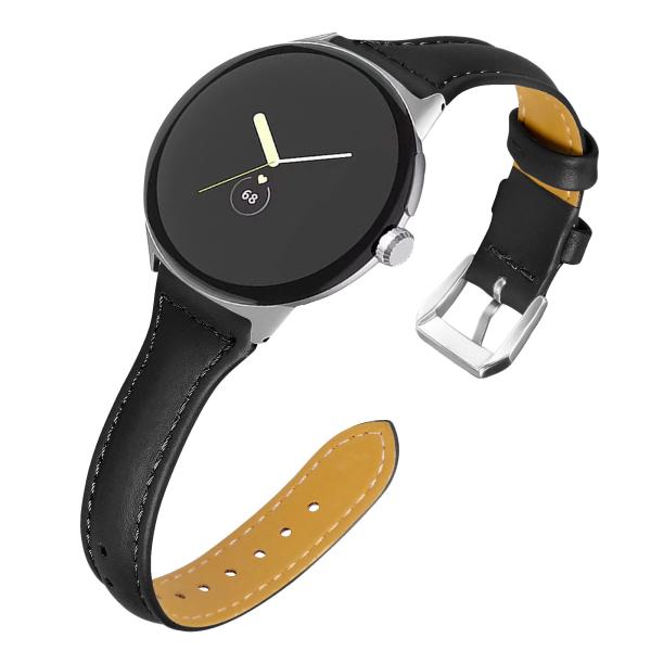 商品名:  FitTurn Slim Leather Band Compatible with Google Pixel 2/Pixel Watch Bands, Women Men Strap Accessories Cute Fancy...