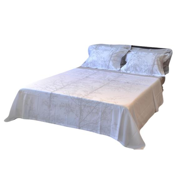 商品名:  Organic Cotton Long Staple Silky Soft Single Pick Sateen Bed Sheet Set - Luxurious &amp; Premium Hotel Quality - G...