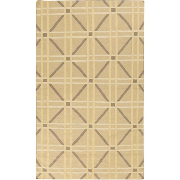 商品名:  Mark&amp;Day Wool Rugs, 2x3 Silverhill Modern Dark Gold Area Rug, Brown Yellow Green Carpet for Living Room, Bedro...