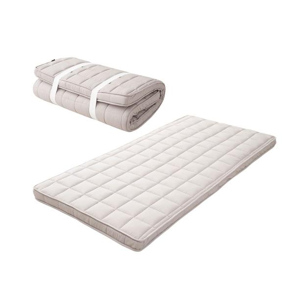 商品名: エムール マチ付き 布団マットレス マットレス 敷布団 シングル 厚み9cm 収納バンド付き EMOOR Japanese Padded Futon Mattress Machi Twin Gray, Gusset Foldabl...