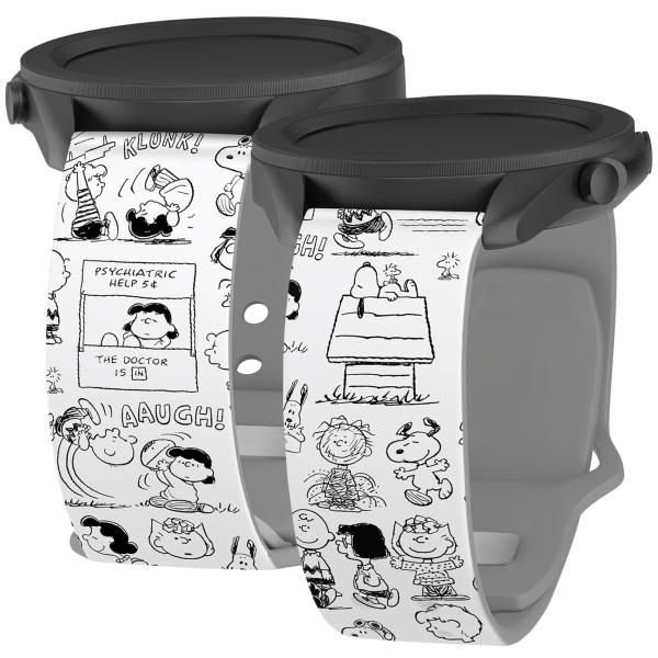 商品名:  Affinity Bands Peanuts Classic HD Watch Band Compatible with Samsung, Garmin, Fossil, and More (22mm Long Comic St...