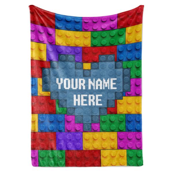 商品名:  Personalized Throw Blanket for Boys and Girls | Custom Name | Compatible | Soft Warm Bedding | Room Decor or Bed C...