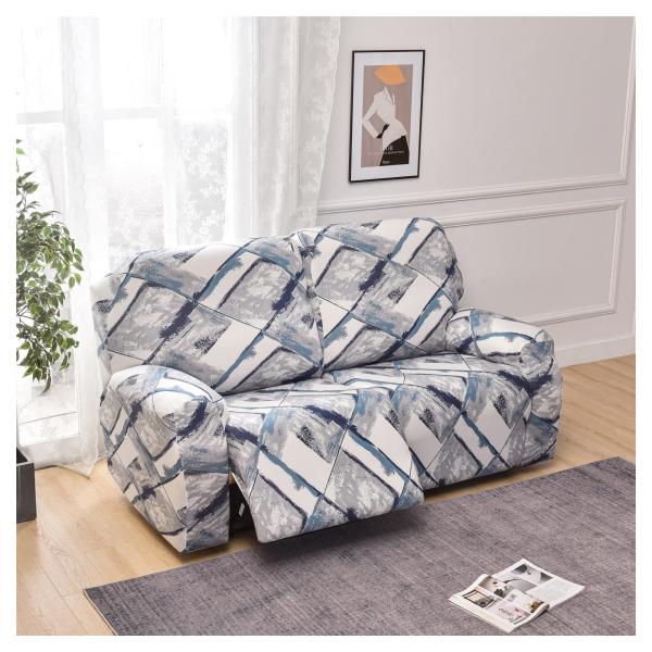 商品名:  Recliner Chair Slipcover 2/3 Seater - Stretch Recliner Couch Covers 6/8 Pieces Set, Sofa Chair Cover with Side Poc...