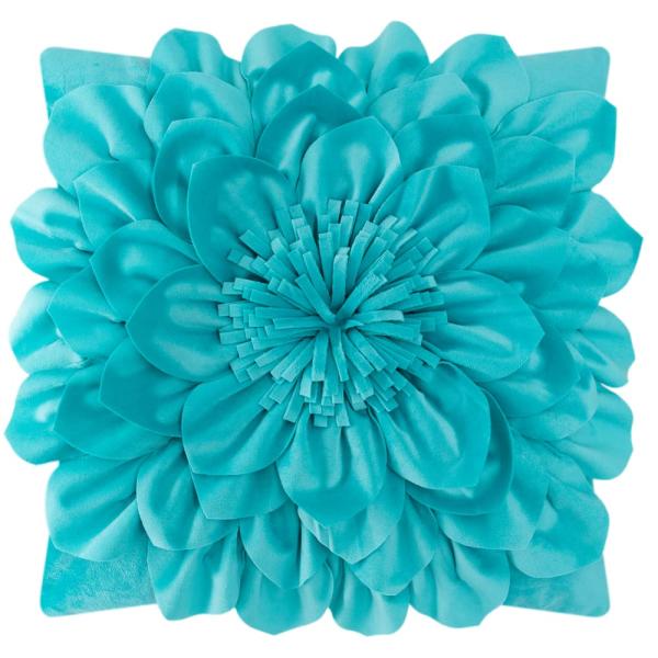 商品名: OiseauVoler Fundas de almohada decorativas 3D hechas a mano para sof〓, cama, decoraci〓n del hogar, 18 x 18 pulgadas...