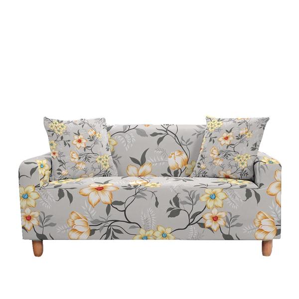 商品名:  ZYXWAN LESANGBAIHUODIAN Big Flower Print Sofa Cover Fit for Living Room Stretch Slipcovers Sectional Couch Cover A...