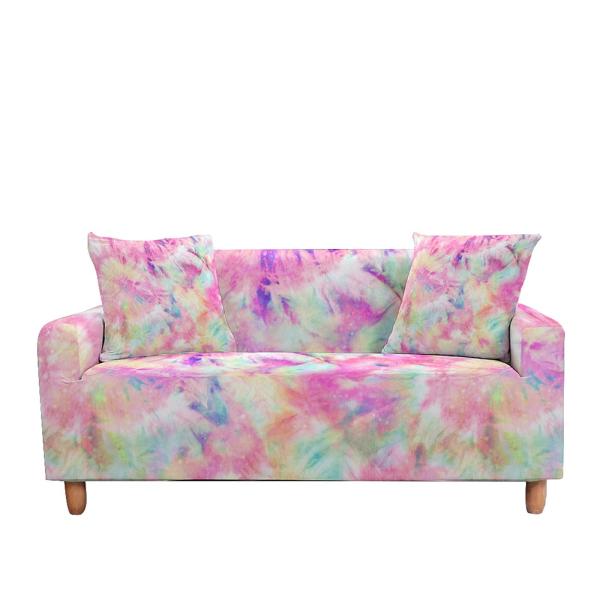 商品名:  LESANGBAIHUODIAN Tie Dye Stretch Sofa Cover Fit For Living Room WaterColorful Sectional Couch Cover Elastic Armcha...