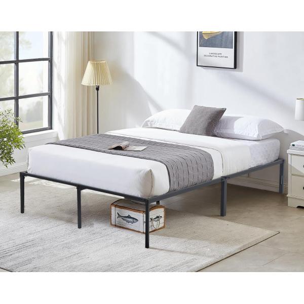 商品名:  Capacmkseh 14 Inch Full Size Metal Bed Frame, Heavy Duty Bed Frame Metal Platform Mattress Foundation Bed Frames w...