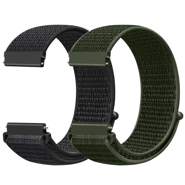 商品名:  22mm Nylon Quick Release Watch Band Compatible with Samsung Galaxy Watch 3 45mm/Gear S3 Frontier/Garmin Venu 4 45m...