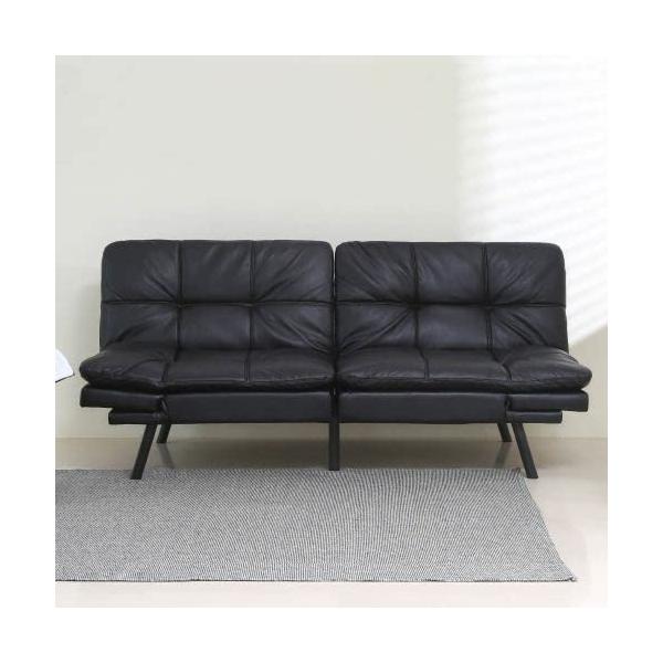 商品名:  Ochangqi Convertible Memory Foam Futon Couch Bed, Modern Folding Sleeper Sofa with Quick Adjustable Armrest and Ba...