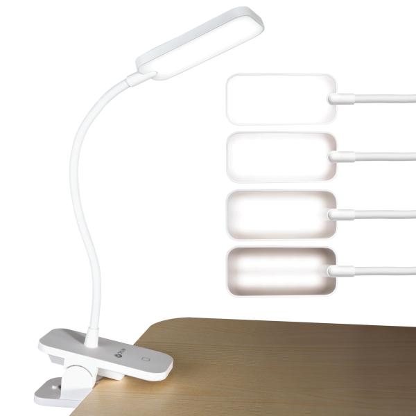 商品名:  Ottlite Rechargeable LED Clip Lamp - ClearSun LED Technology with Touch Activated Control, Dimmable LEDs &amp; Fle...