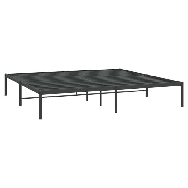 商品名:  vidaXL 12-Inch Black Metal California King Bed Frame, Heavy-Duty Construction with Under-Bed Storage for Modern Be...