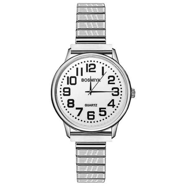 商品名: Lancardo メンズ レディース ゴムストラップ 腕時計 読みやすい ビッグナンバー ダイヤル ストレッチバンド 父の日用, レディース S B Lancardo Men Women Elastic Strap Wristwa...