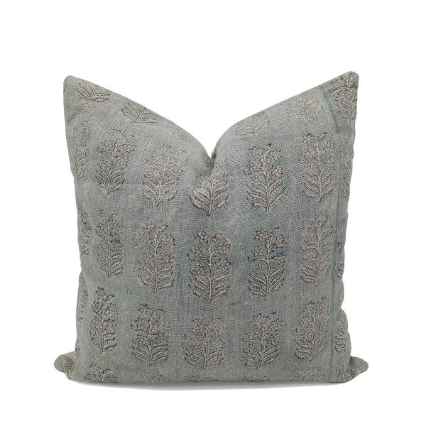 商品名:  Fabritual Handmade Block Print Thick Linen 16X16 Square, Throw Pillow Case Cushion Cover for Sofa, Couch and Bed, ...