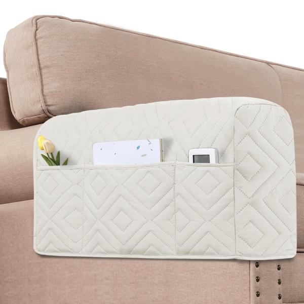 商品名:  H.VERSAILTEX Armrest Covers for Sofa Water Resistant Couch Arm Covers Remote Control Holder Sofa Armrest Organizer...
