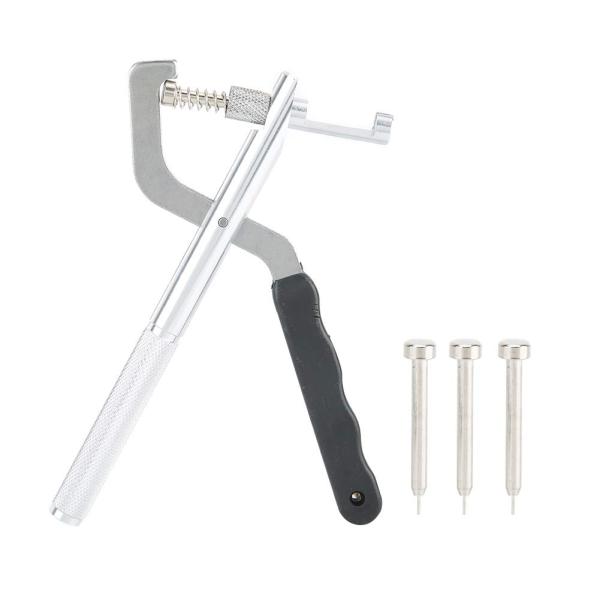 商品名: Haosie 時計バンドリンク取り外しツール 手持ち時計ストラップリムーバーツール リンクピン取り外しプライヤー 3ピン付き 時計メーカーと修理用 Haosie Watch Band Link Removal Tool, Hand...