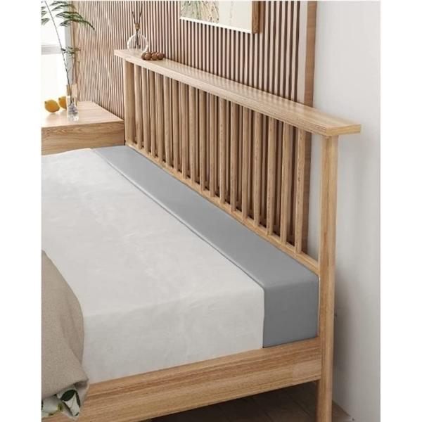 商品名: Premium PU Queen/King Bed Gap Filler,Memory Foam Bed Wedge Pillow,Close Gap Between Headboard and Mattress/Bed,Mat ...