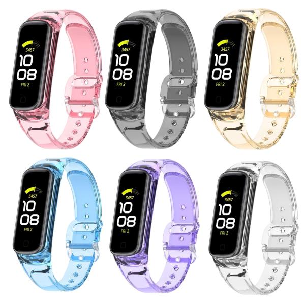 商品名: 6本パック 色が変わる腕時計バンド Samsung Galaxy Fit2 SM-R220対応 ソフトTPU スポーツスマートウォッチストラップ リストバンド 交換用 日光の下で色が変わる 6 Pack Color Change ...