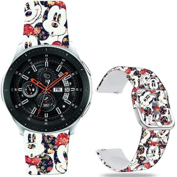 商品名:  Sjiangqiao Mouse Theme Bands Compatible with Samsung Galaxy Watch 46mm/Gear S3 Frontier/Classic/Watch 3 45mm/Vivoa...