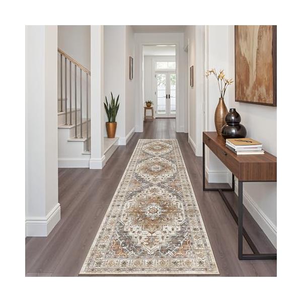 商品名:  Madane Runner Rug 2x8, Washable Hallway Runner Rugs, Non-Slip Low-Pile Soft Kitchen Rug Runner Laundry Room Rug, V...