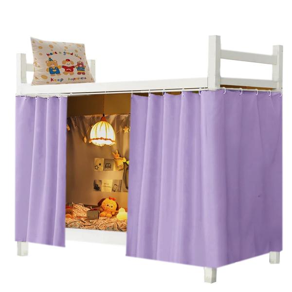 商品名:  Navhao 2 Panels Dorm Home Solid Thicken Bunk Blackout Bed Curtains Cloth Bed Canopy Men Women Single Sleeperブランド: ...