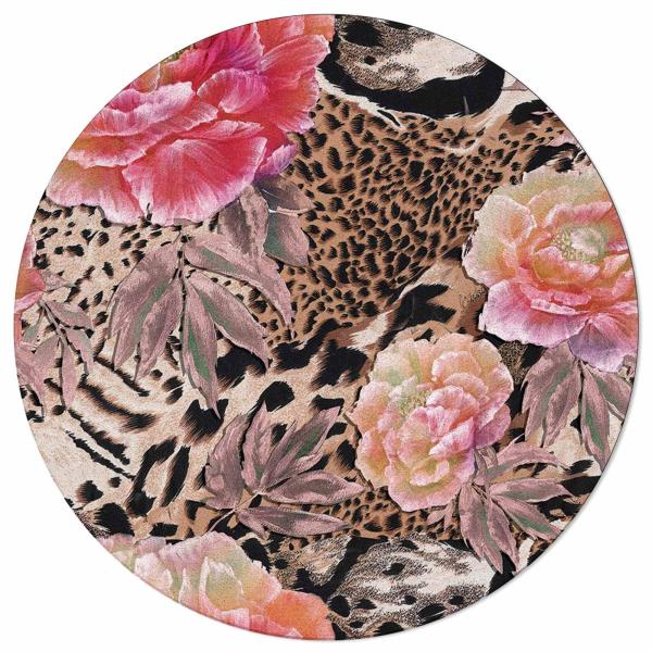 商品名:  Round Area Rug 6ft Leopard Print Rug Super Soft Sofa Nursery Carpet Floor Mat Non Slip Runner Rugs for Indoors/Out...