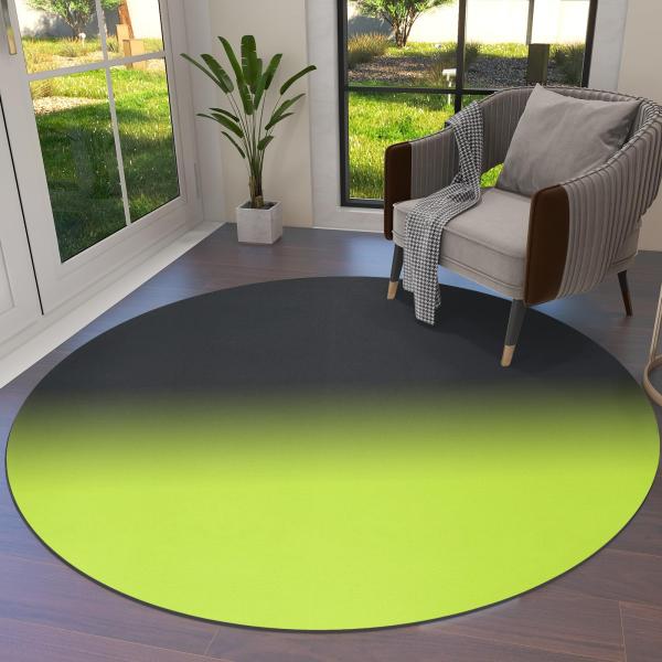 商品名:  Round Area Rug 6ft Gradient Color Rug Super Soft Sofa Nursery Carpet Floor Mat Non Slip Runner Rugs for Indoors/Ou...
