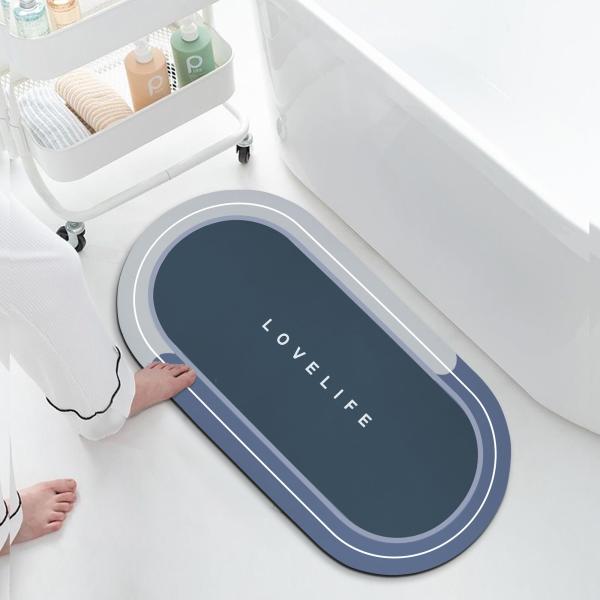 商品名:  YCTMALL Rubber Bath mats Quick-Drying Non-Slip Bathroom mat Super Absorbent Bath mat Instant Dry Bath mat, Bathroo...