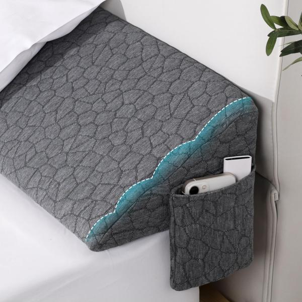 商品名:  Patent Twin Size (39"x10"x6") Bed Wedge Pillow Headboard Pillow Mattress Wedge Triangle Pillow Long Bolster Pillow...