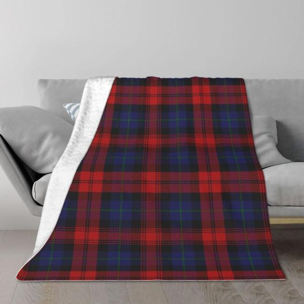 商品名:  Yssammns Air Conditioning Plush Blanket, Scottish Clan MacLachlan McLaughlin Tartan Plaid Fleece Blanket Sofa Plus...